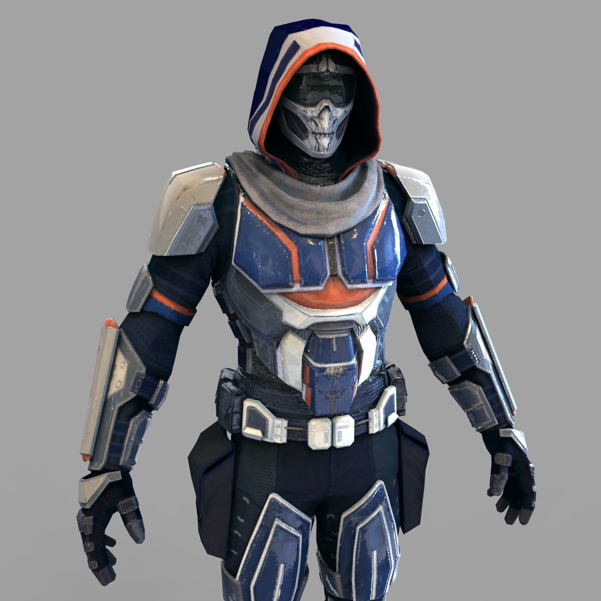 Taskmaster Wearable Accurate Armor from Black Widow Movie 3D model 3D ...