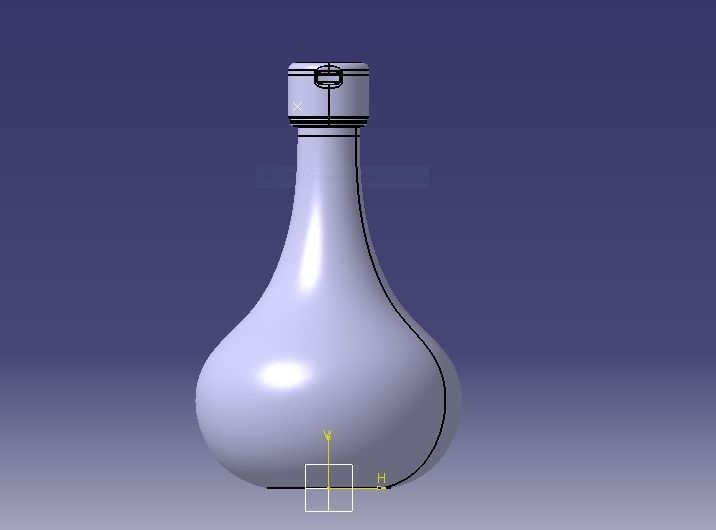 Oil Bottle 3D model 3D printable | CGTrader