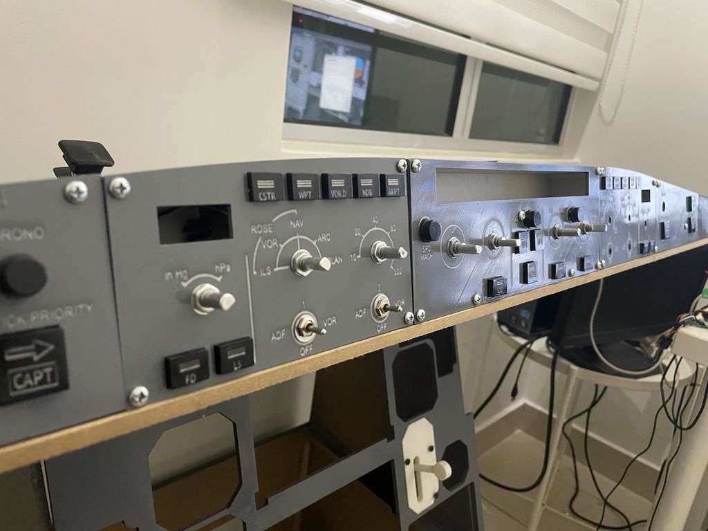 AIRBUS A320 FLIGHT CONTROL UNIT FCU 3D model 3D printable | CGTrader