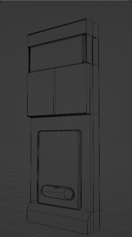 3D model Campus Blue Light System Stations VR / AR / low-poly | CGTrader