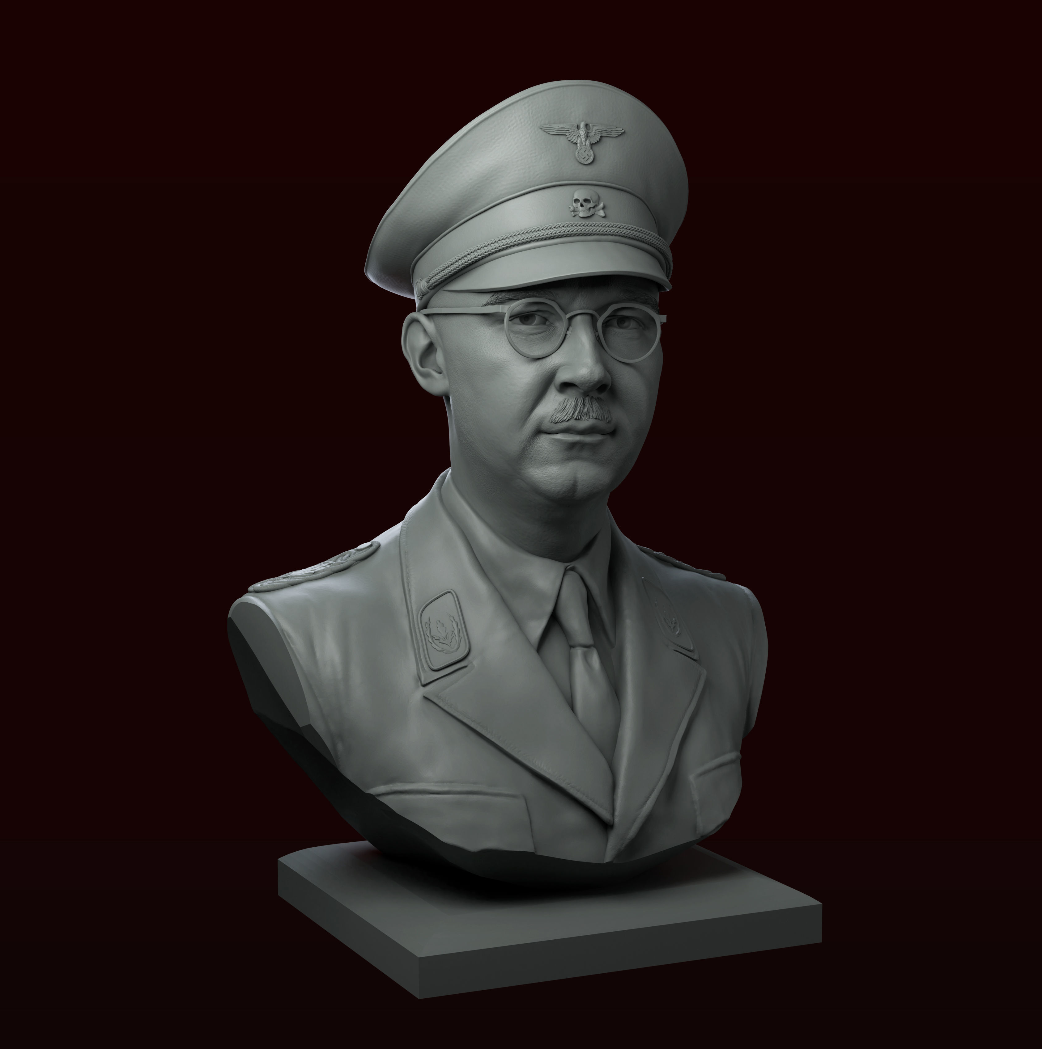 Heinrich Himmler 3D model 3D printable | CGTrader