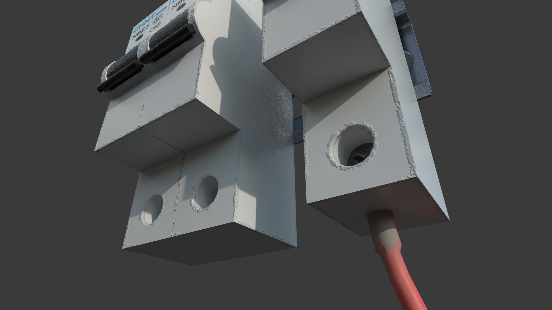 Circuit Breaker-Fuse free 3D model | CGTrader