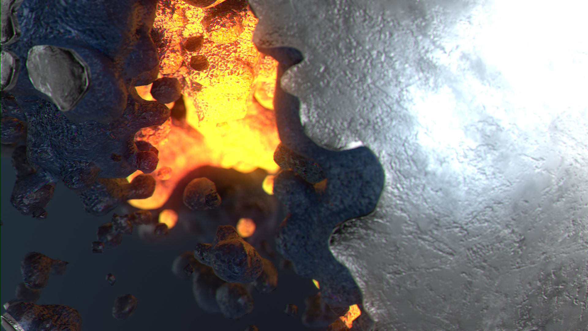 3D model Antimatter Particle PBR VR / AR / low-poly | CGTrader