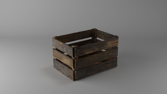 Crate 3D model | CGTrader