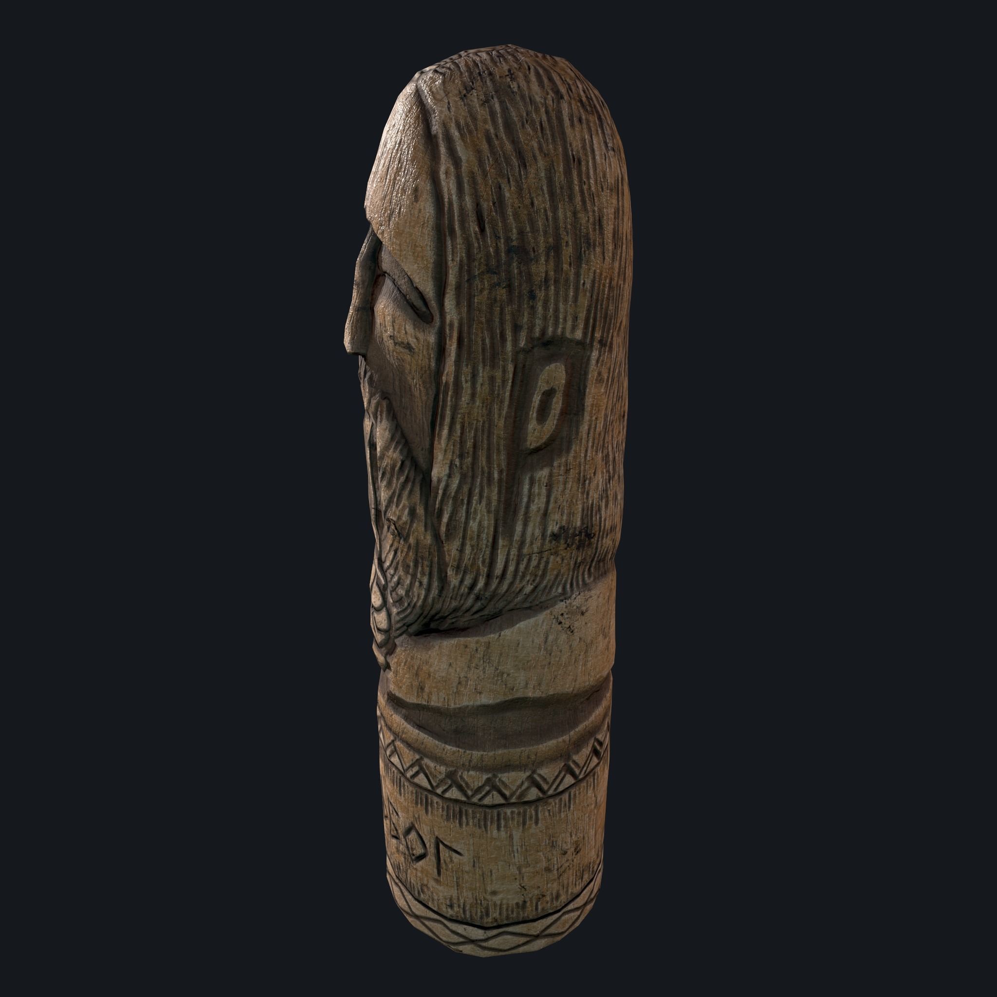 3D model Dazhbog Statue VR / AR / low-poly | CGTrader