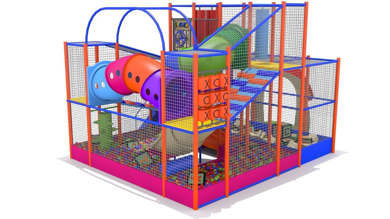 Indoor Playground 3D model | CGTrader