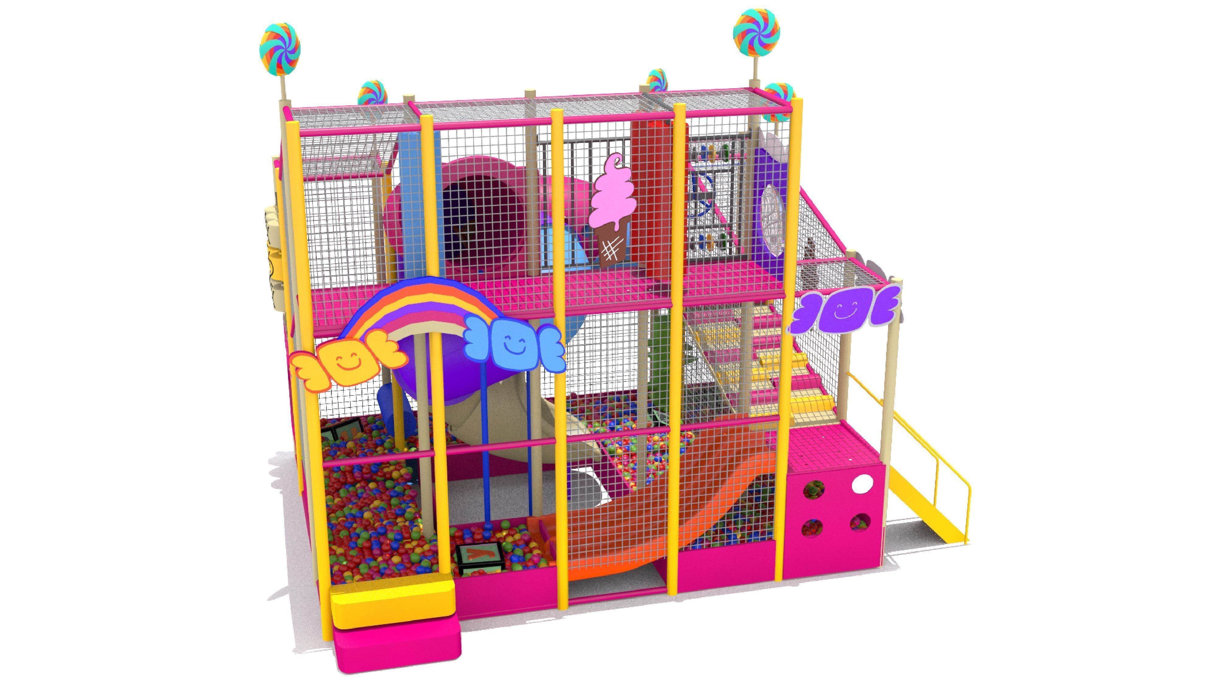 Indoor Playground 3D model | CGTrader