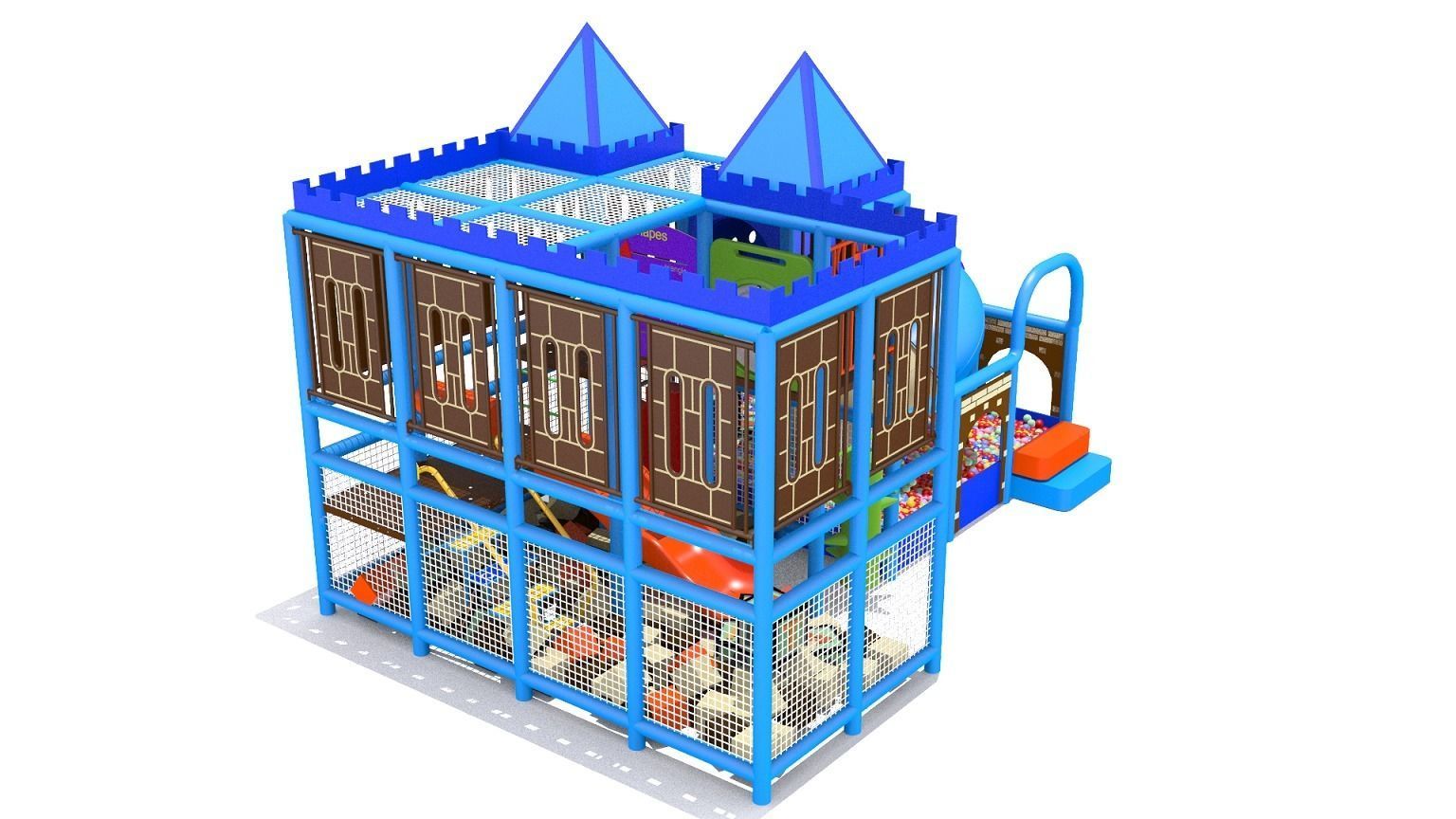 Indoor Playground 3D model | CGTrader