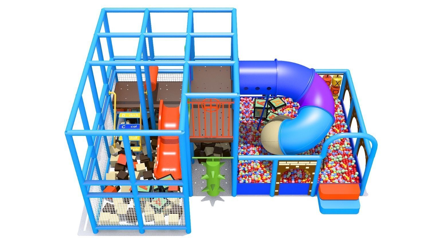 Indoor Playground 3D model | CGTrader