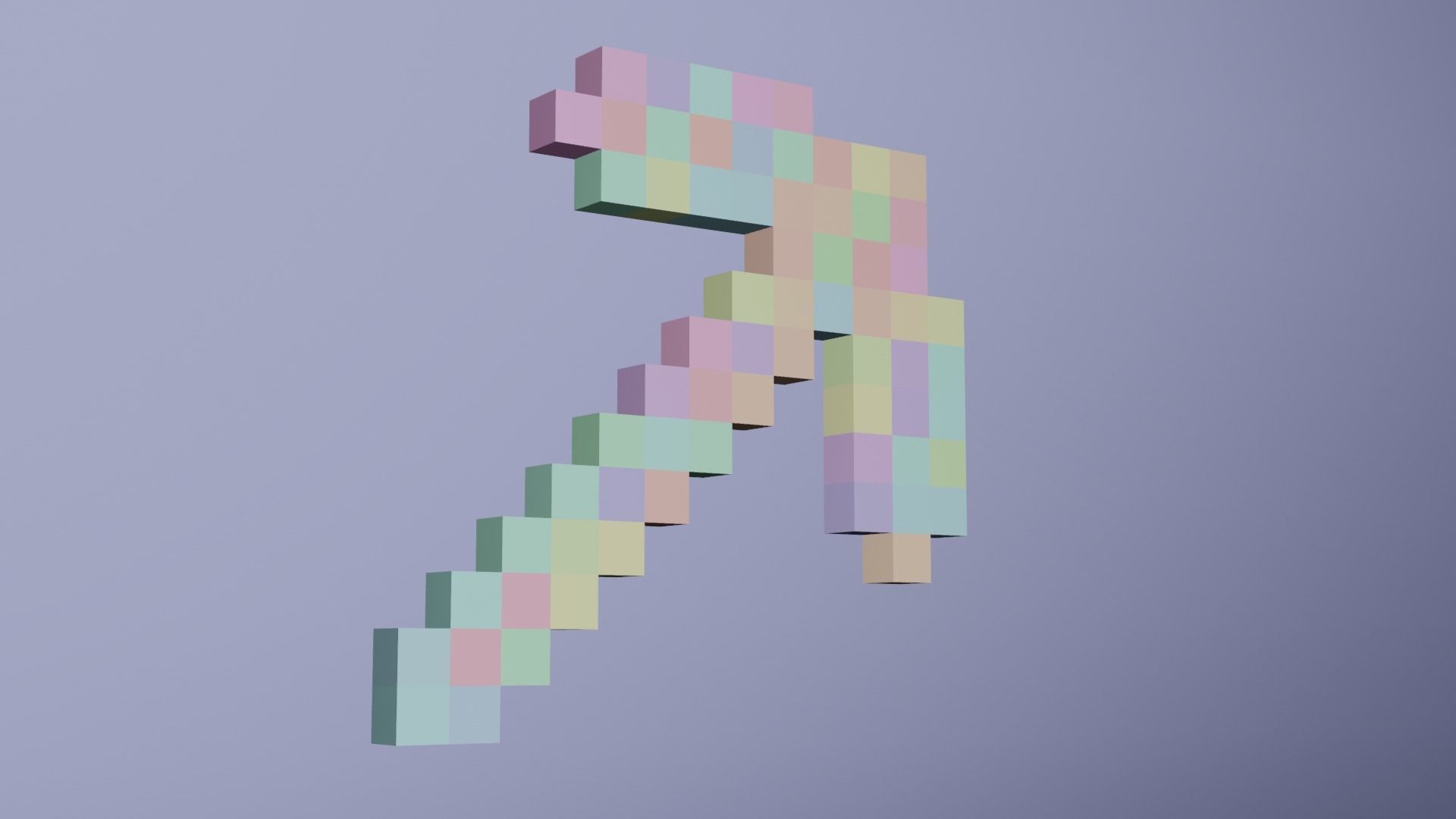 3D model Minecraft Wooden Pickaxe Must Read Description Low-poly 3D ...