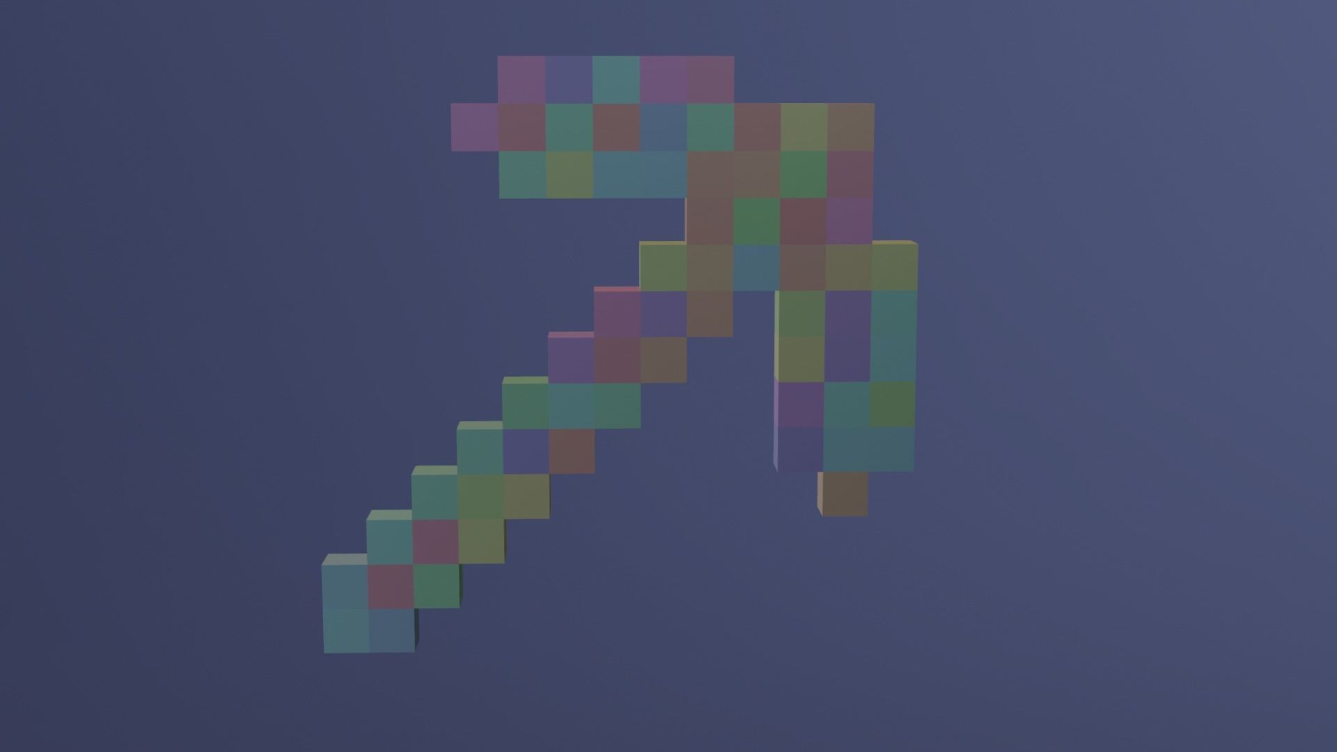 3D model Minecraft Wooden Pickaxe Must Read Description Low-poly 3D ...