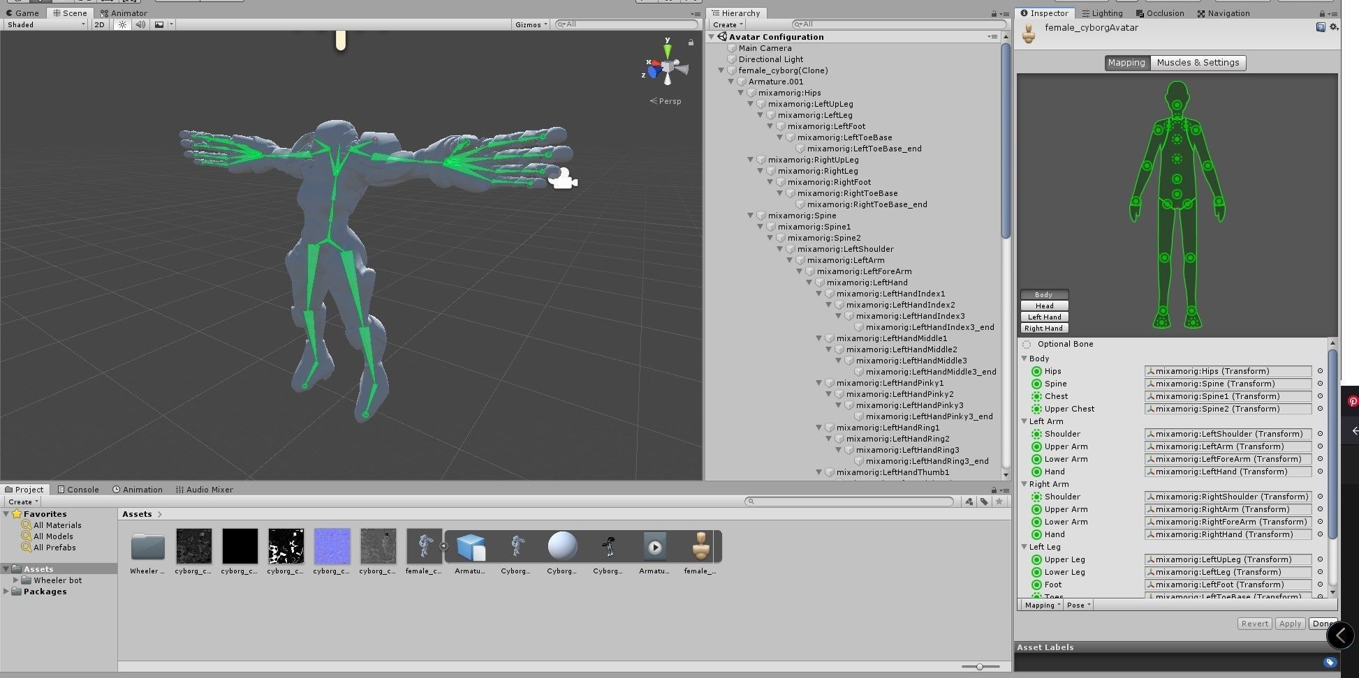 3D model Female Cyborg - SCI-FI character Collection with different ...