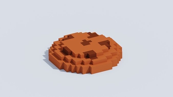 3D model VOXEL COOKIE T1 VR / AR / low-poly | CGTrader