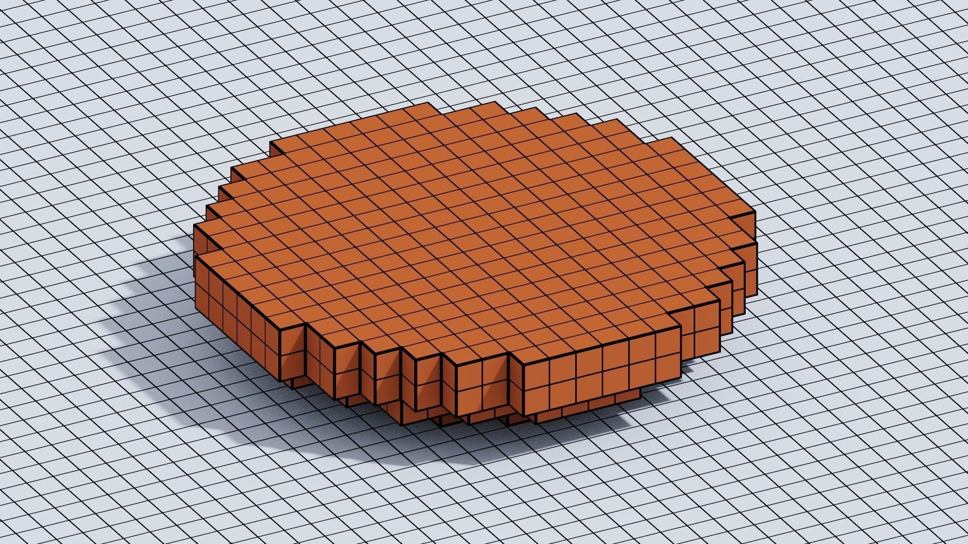 3D model VOXEL COOKIE T1 VR / AR / low-poly | CGTrader