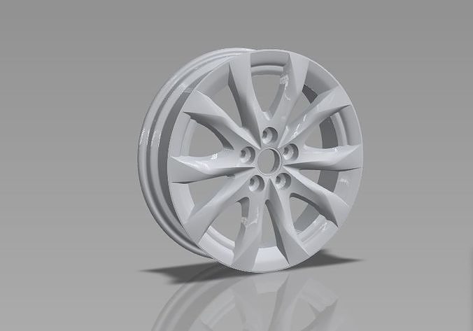 Alloy wheel Design 3D model | CGTrader