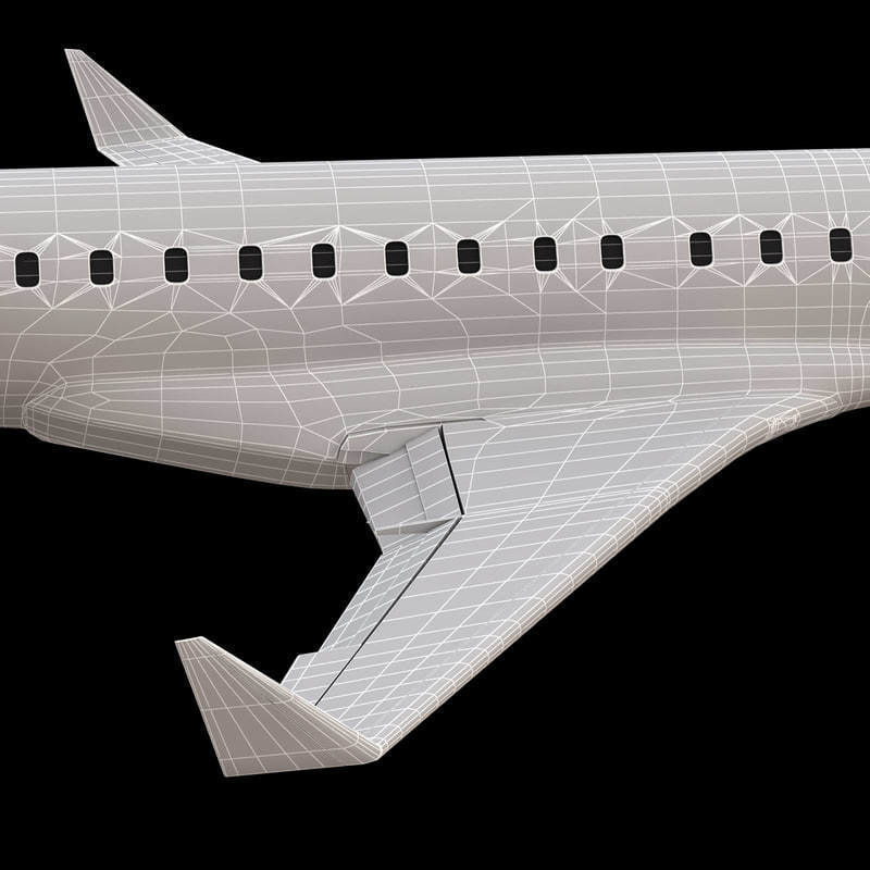 Bombardier CRJ 900 3D model animated | CGTrader
