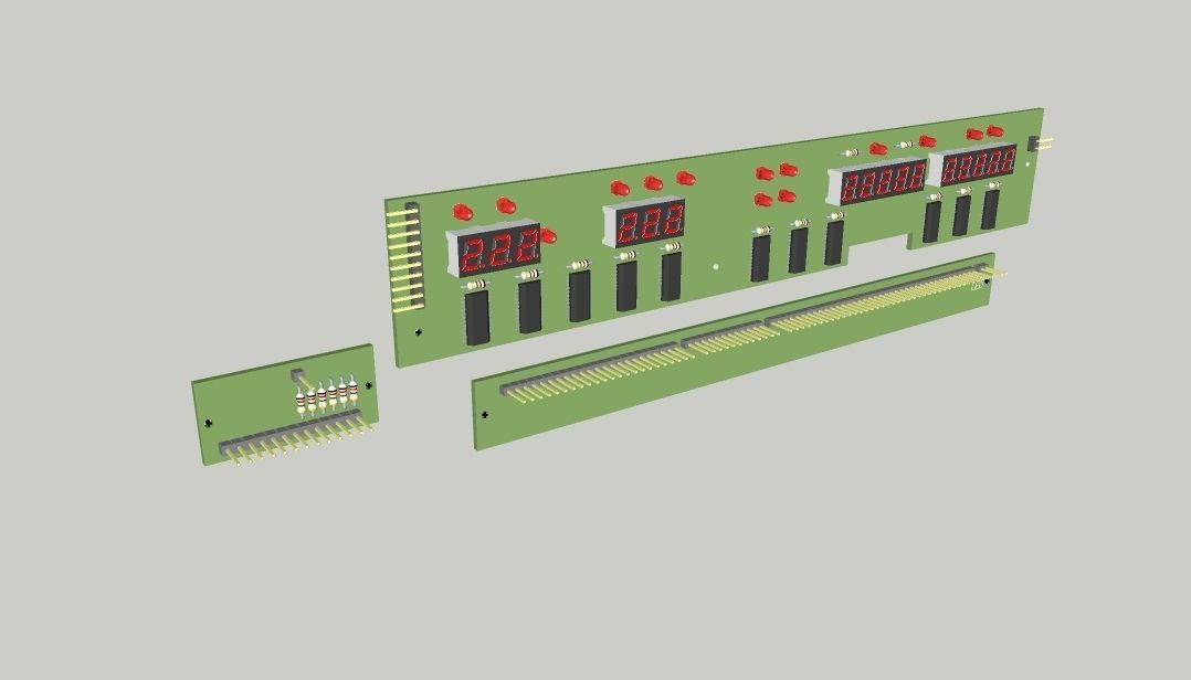 AIRBUS FCU A320 PCB BOARD 3D model 3D printable | CGTrader