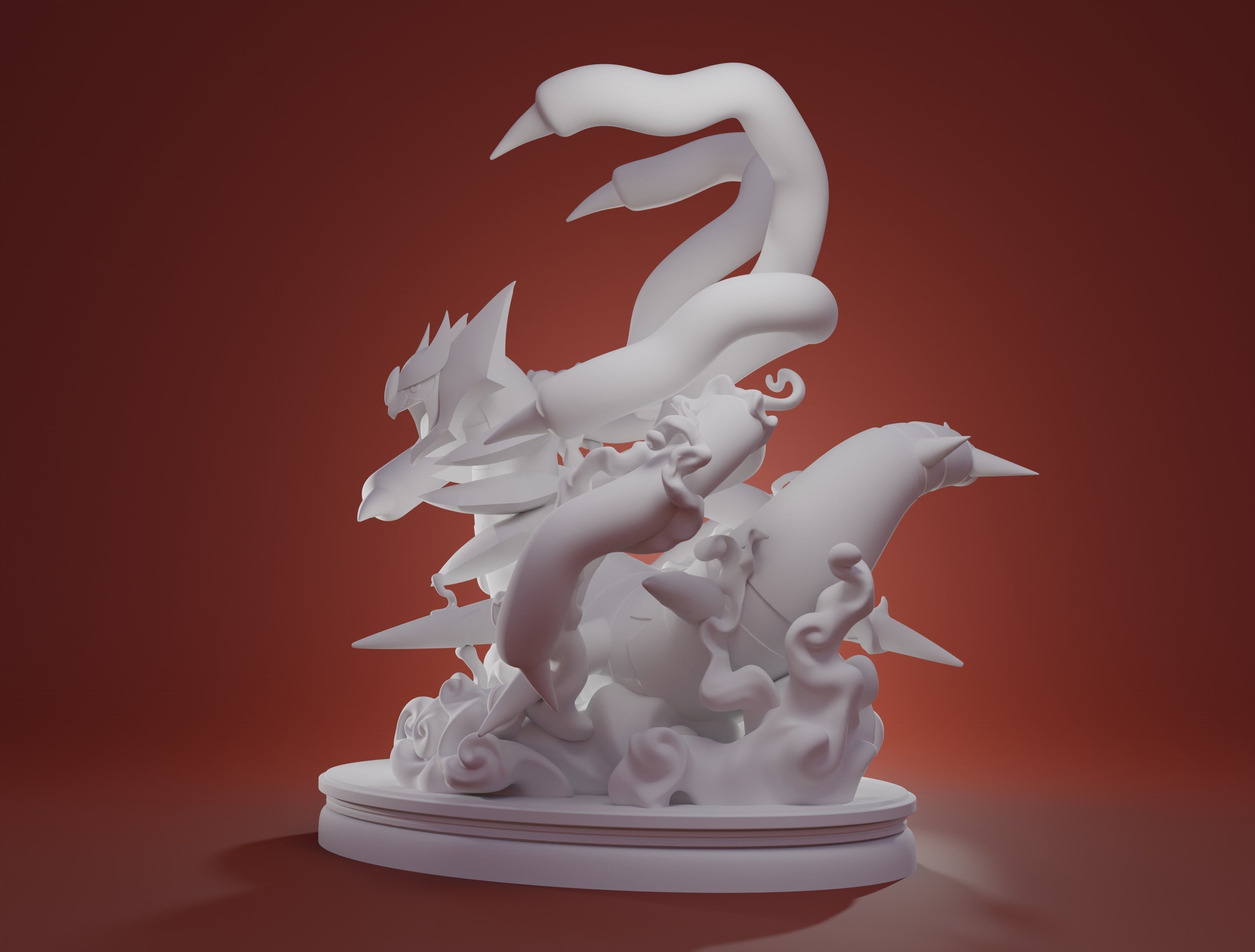 GIRATINA ORIGIN FORM - POKEMON with cuts and as a whole 3D model 3D ...