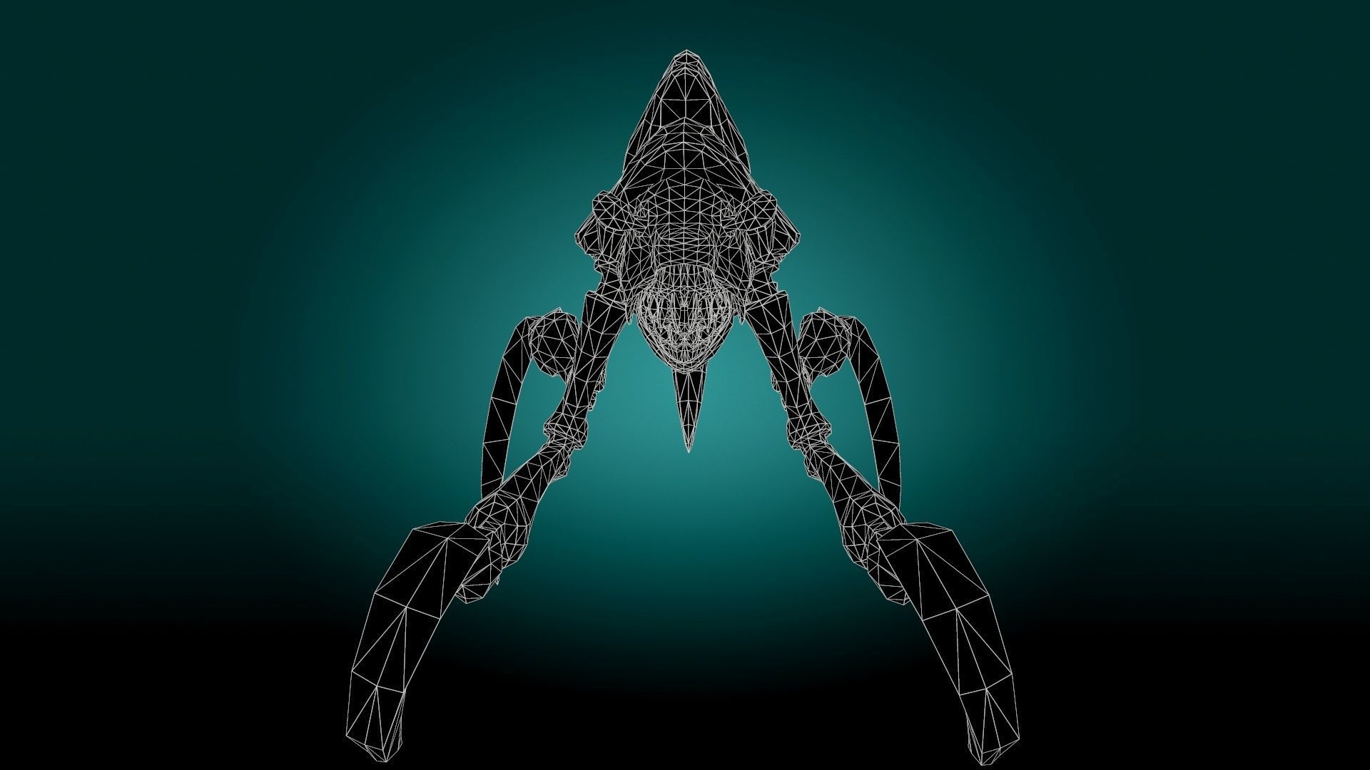 3D model Shell Monster VR / AR / low-poly rigged animated | CGTrader