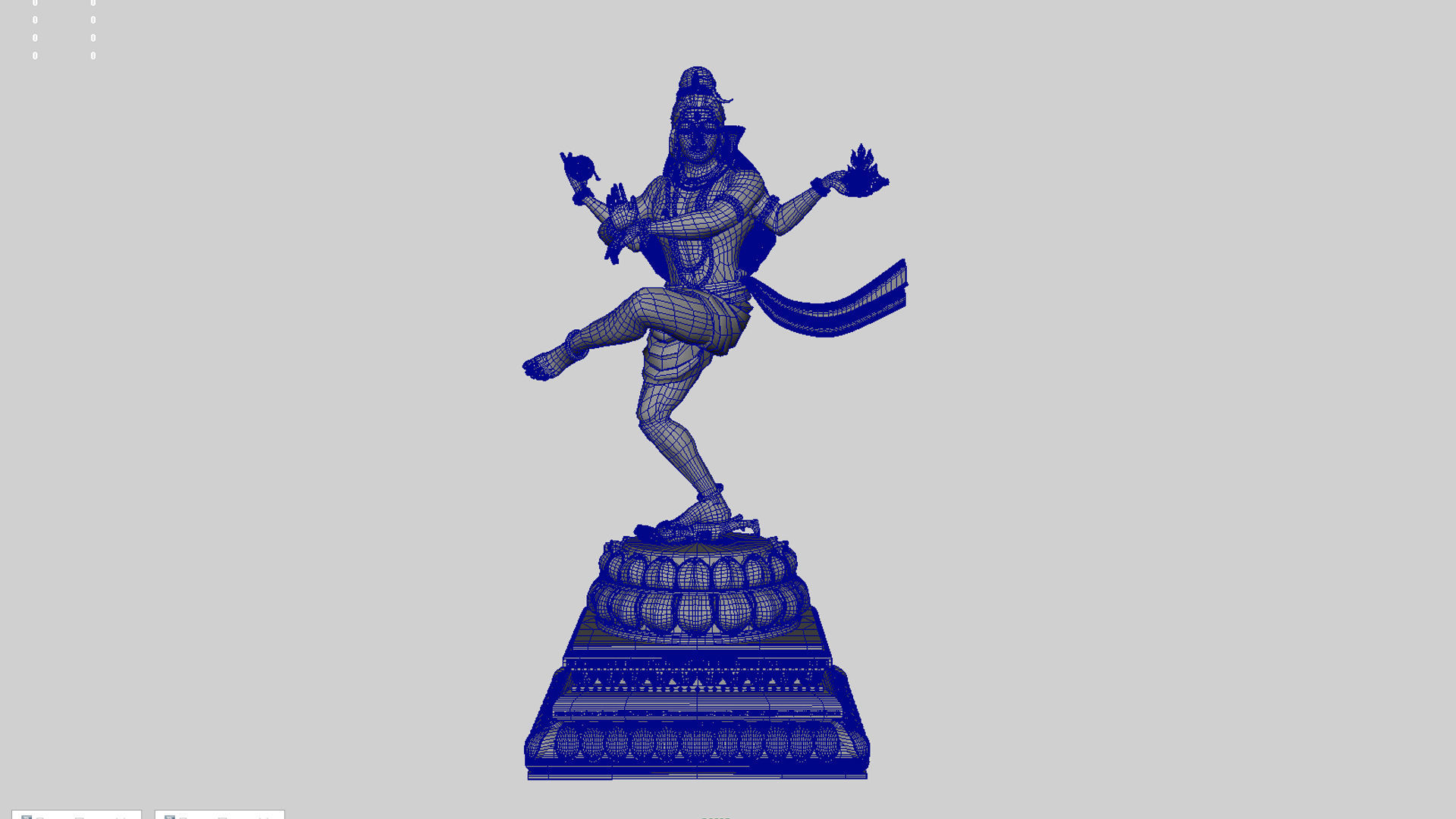 god shiva 3D model | CGTrader