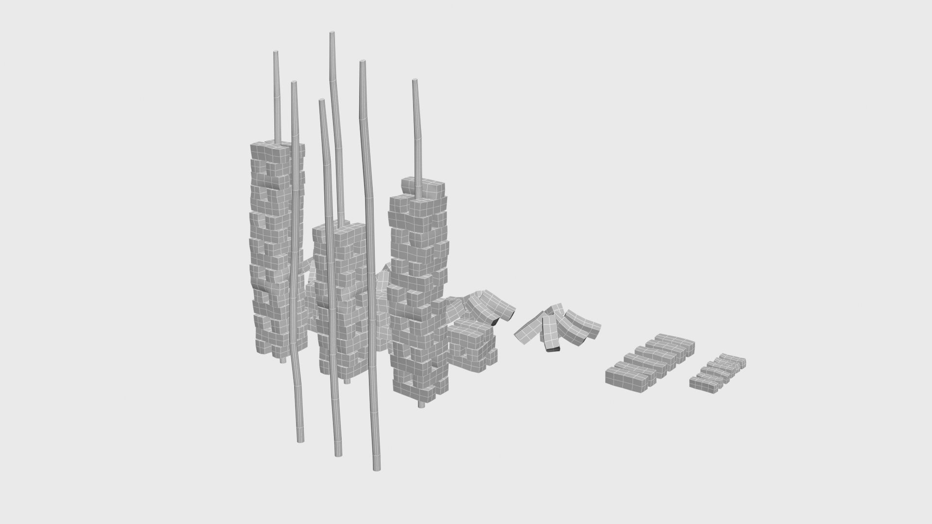 3D model Traditional peat turf gathering kit VR / AR / low-poly | CGTrader