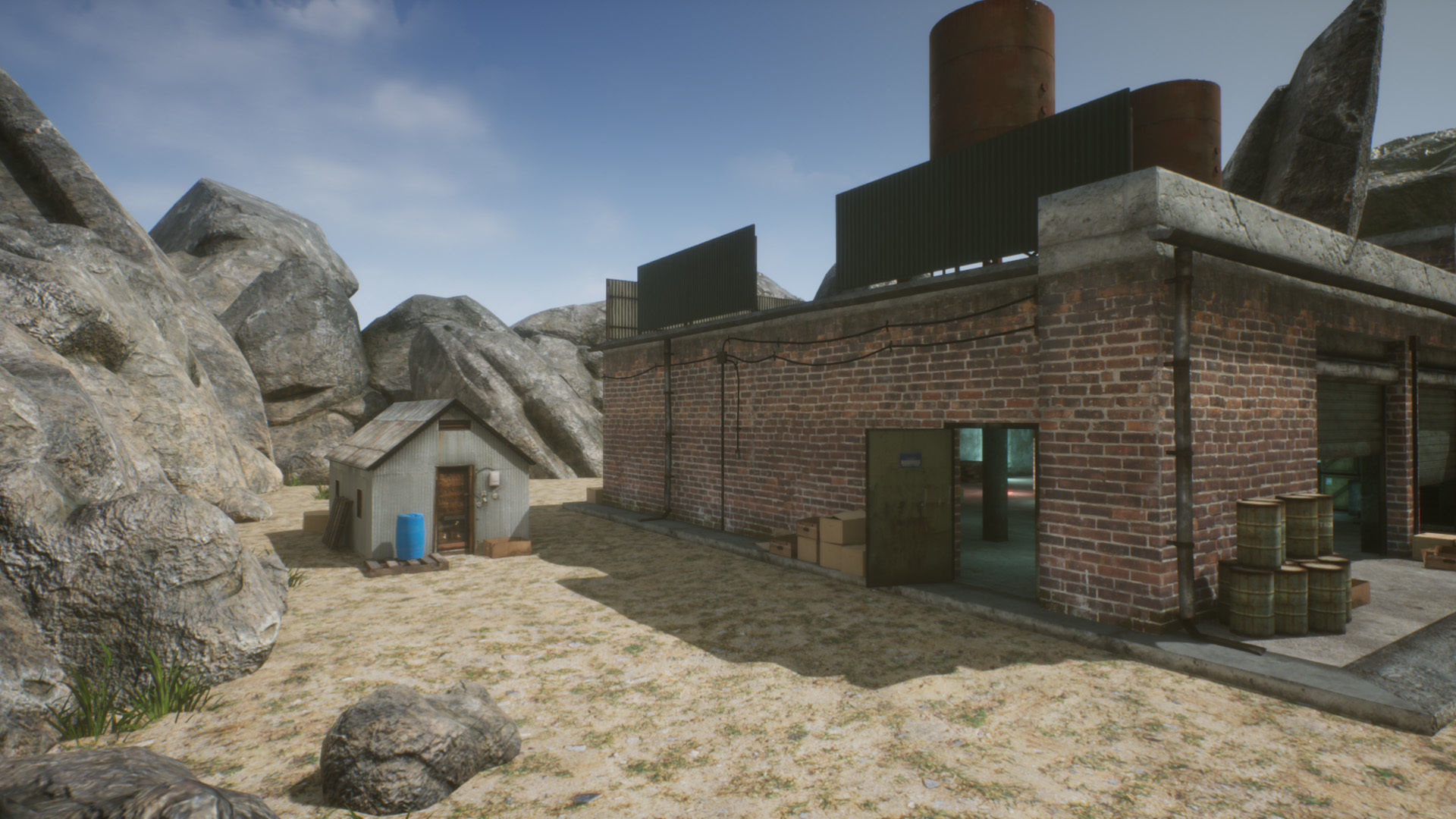 3D model FPS Mobile Game Map v4 with assets VR / AR / low-poly | CGTrader