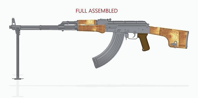 RPK 6P2 3D model | CGTrader