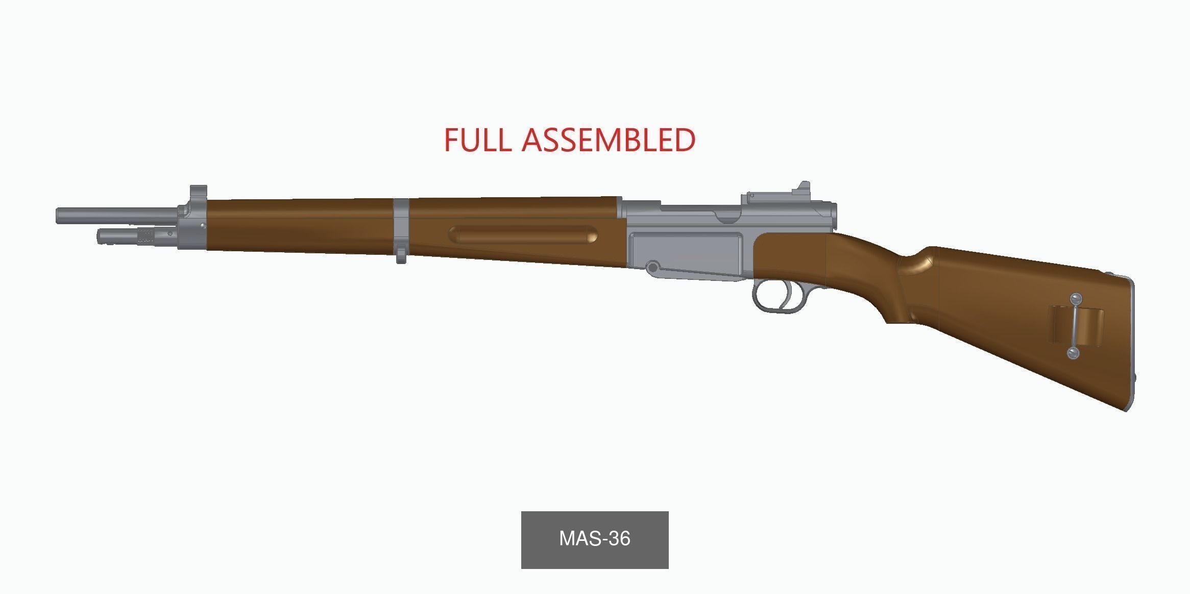 Bolt action rifles 3D Model Collection | CGTrader