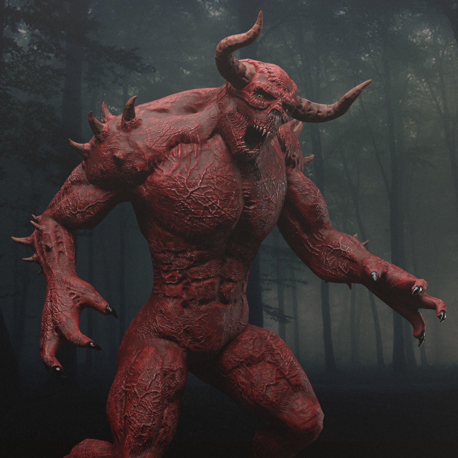 Demon Collection VR / AR / low-poly | CGTrader