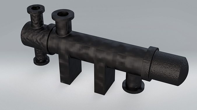 Heat Exchanger Model 3D model | CGTrader
