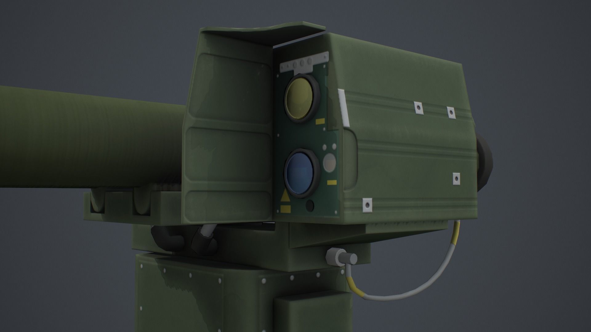 3D model ATGM Shershen D VR / AR / low-poly | CGTrader