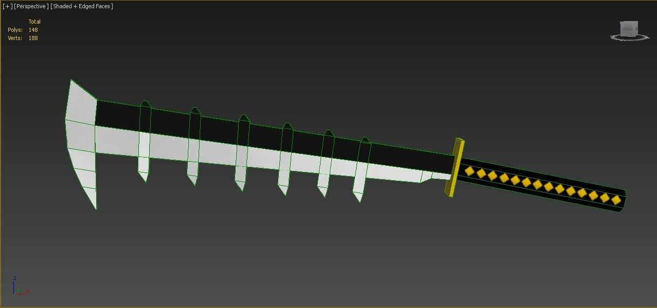 3D model Anime Sword VR / AR / low-poly | CGTrader