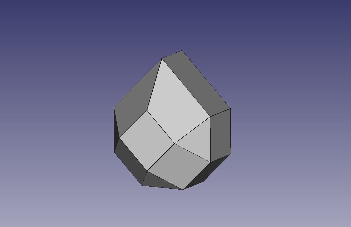 Octagonal Shape 3D Model 3D model 3D printable | CGTrader
