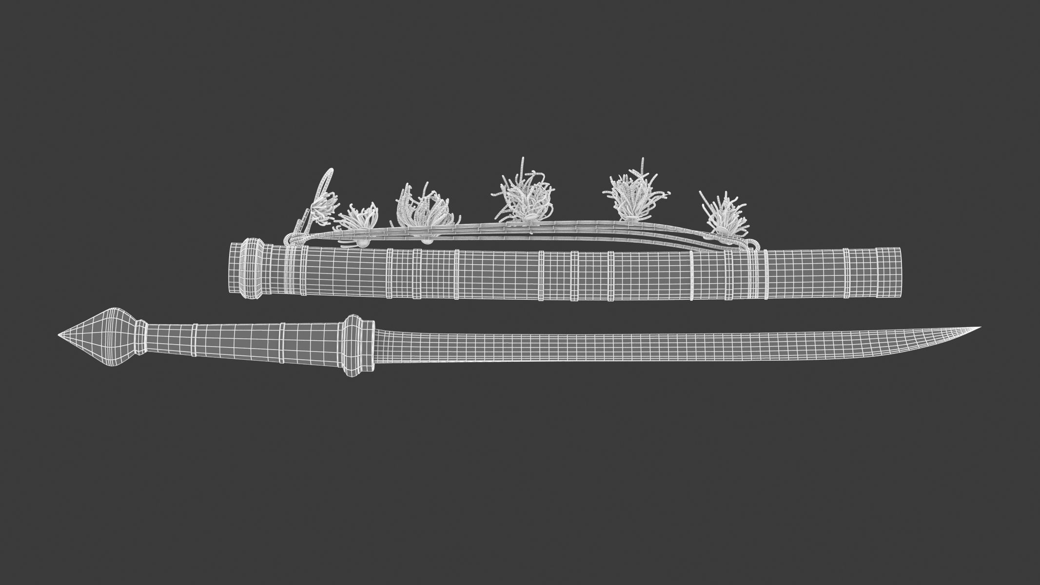 3D model Dha Sword VR / AR / low-poly | CGTrader