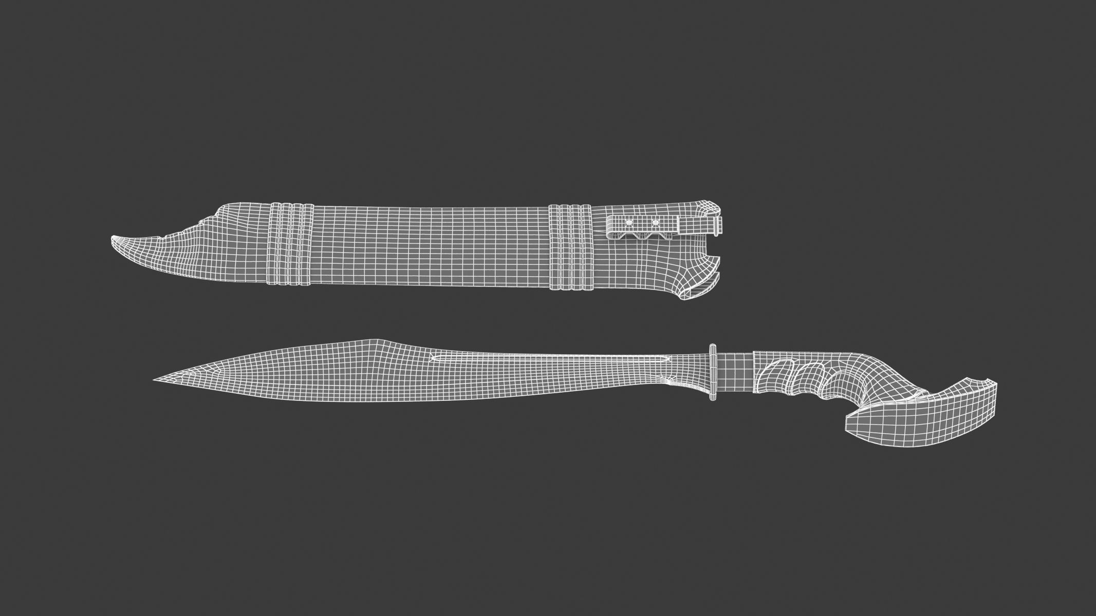 3D model Pirah Sword VR / AR / low-poly | CGTrader