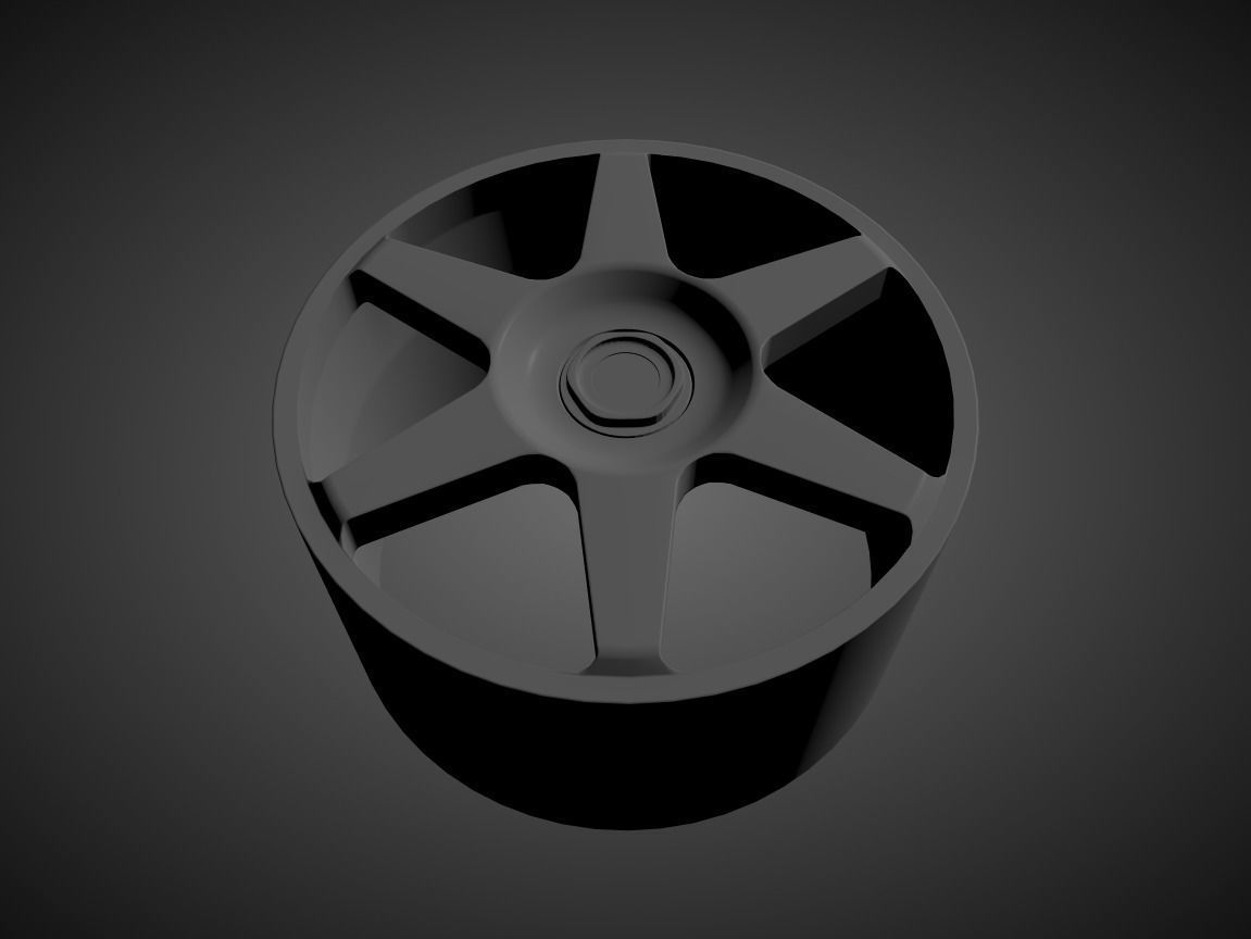 ROTIFORM SIX scalable and printable rims 3D model 3D printable | CGTrader