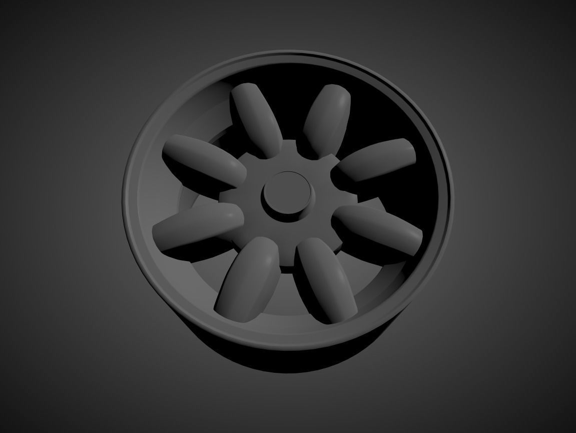 RM1 CLASSIC MINILITE scalable and printable rims 3D model 3D printable ...