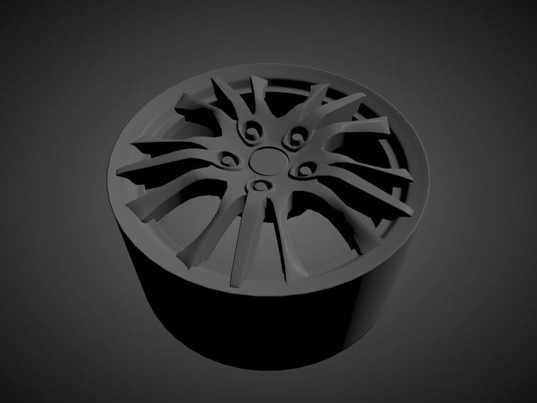 ALFA ROMEO 159 OEM scalable and printable rims 3D model 3D printable ...