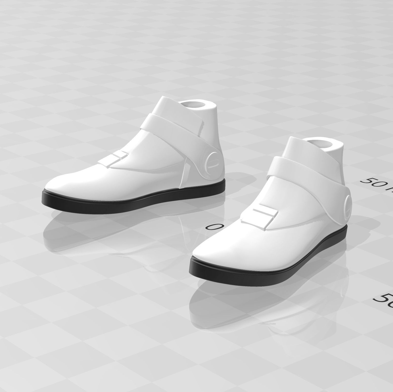 Star Wars Clone Trooper Boots shoes 6-12inches 3D model 3D printable ...