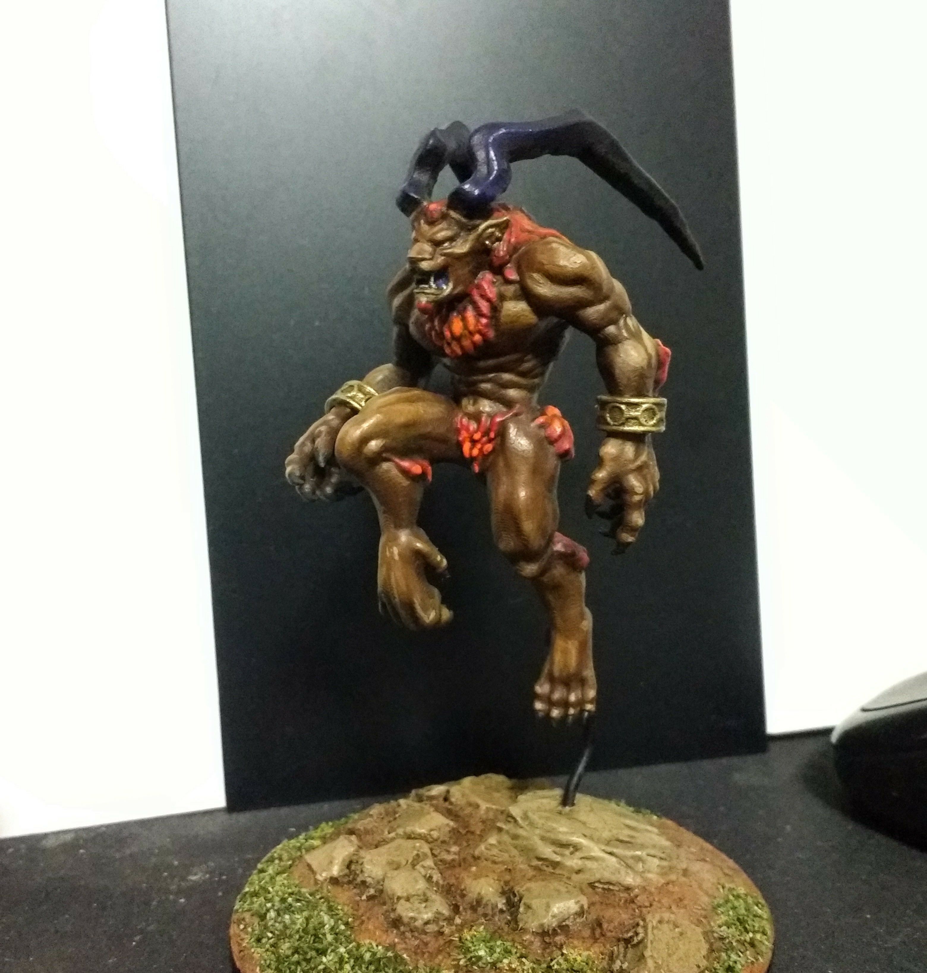 Ifrit Fire Demon from Final Fantasy VIII 3D Print Miniature 3D model 3D ...