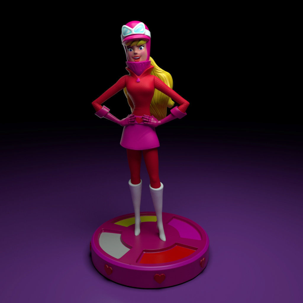 Penelope Pitstop 22 Cm 3d Model 3d Printable Cgtrader