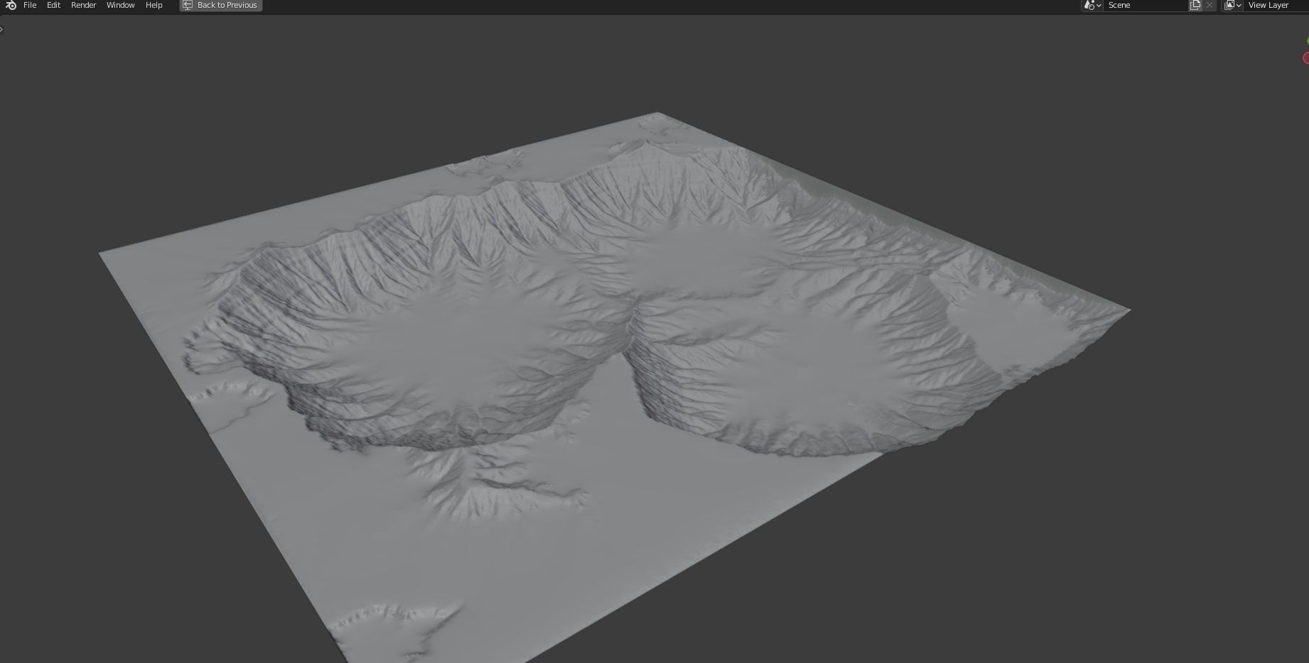 Terrain Mesh free 3D model | CGTrader