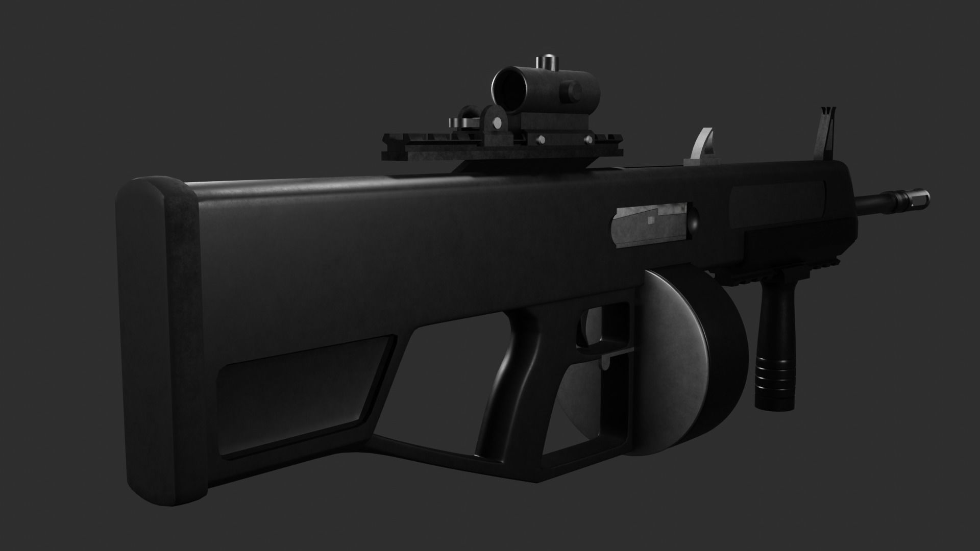 AA-12 Redesign 3D model | CGTrader