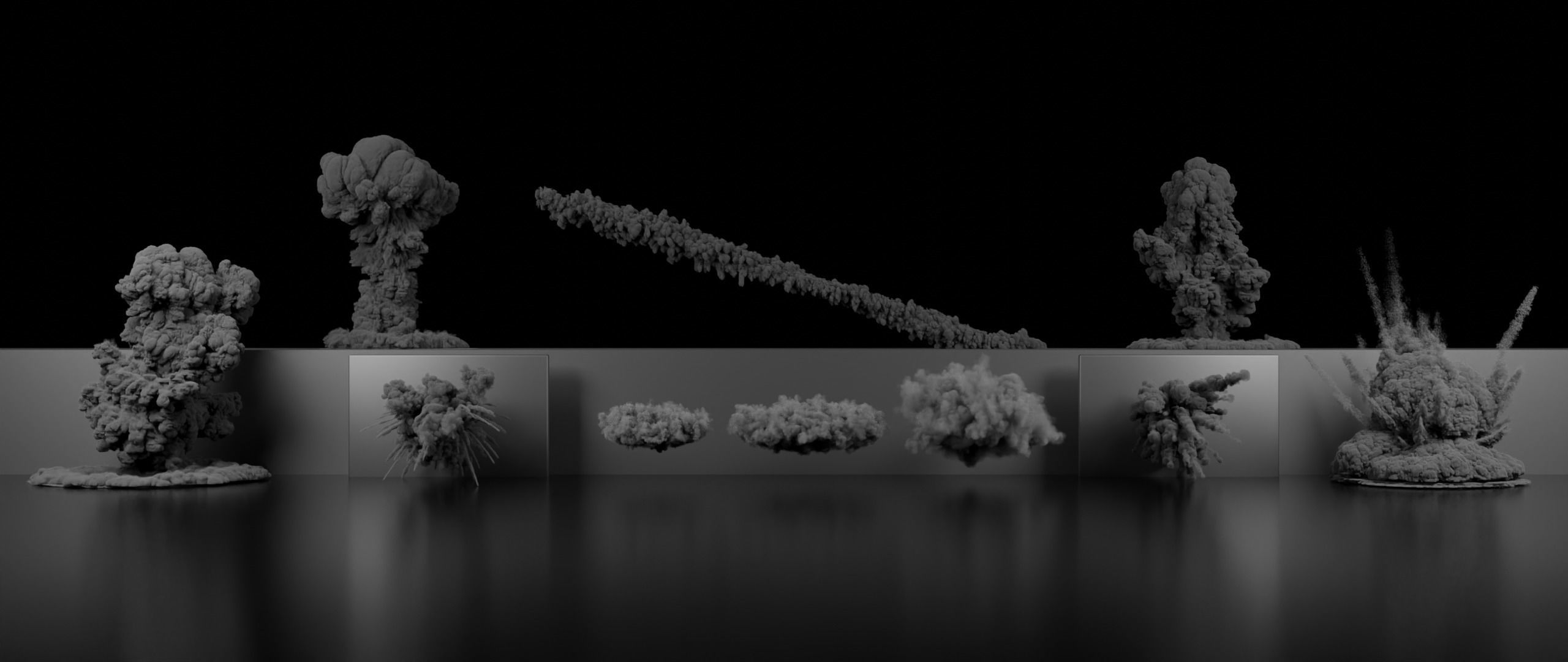 Volumetric VDB Starter-Pack 3D model | CGTrader