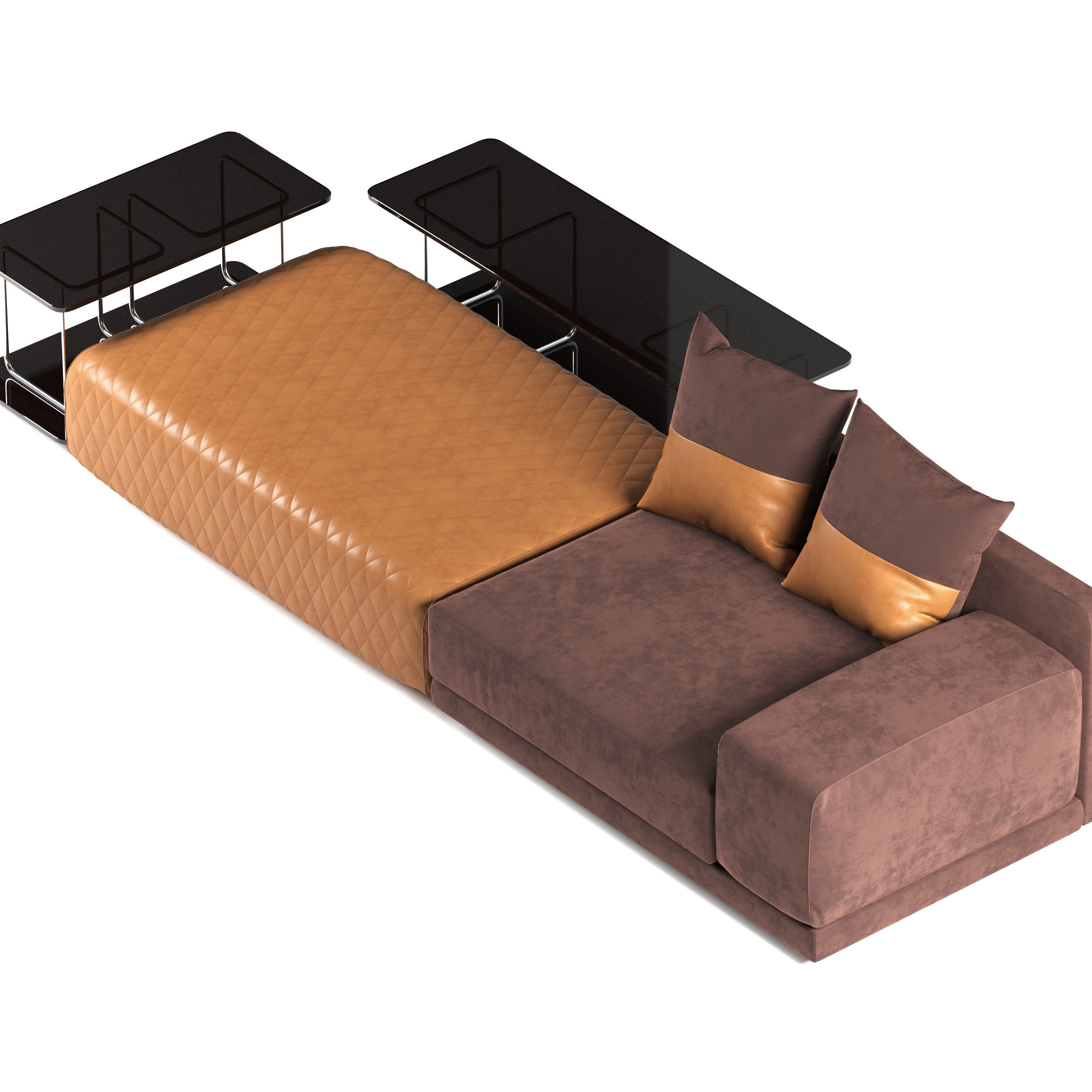 Melpot Modular Sofa By Natuzzi Italia 3D model | CGTrader