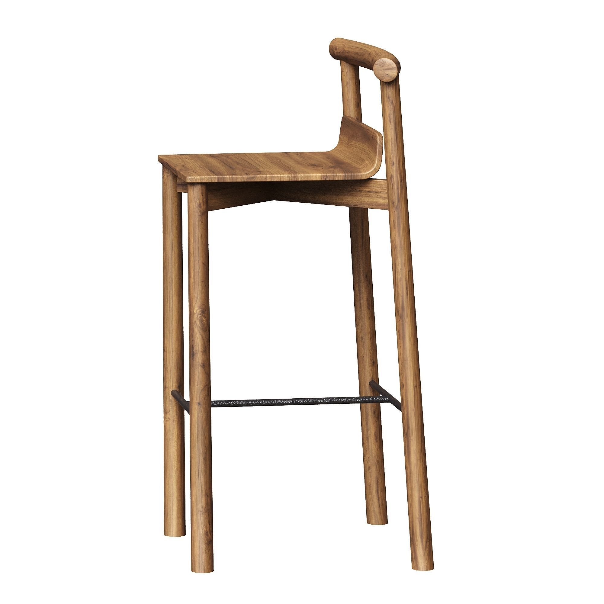 Maverick Bar stool 3D model | CGTrader