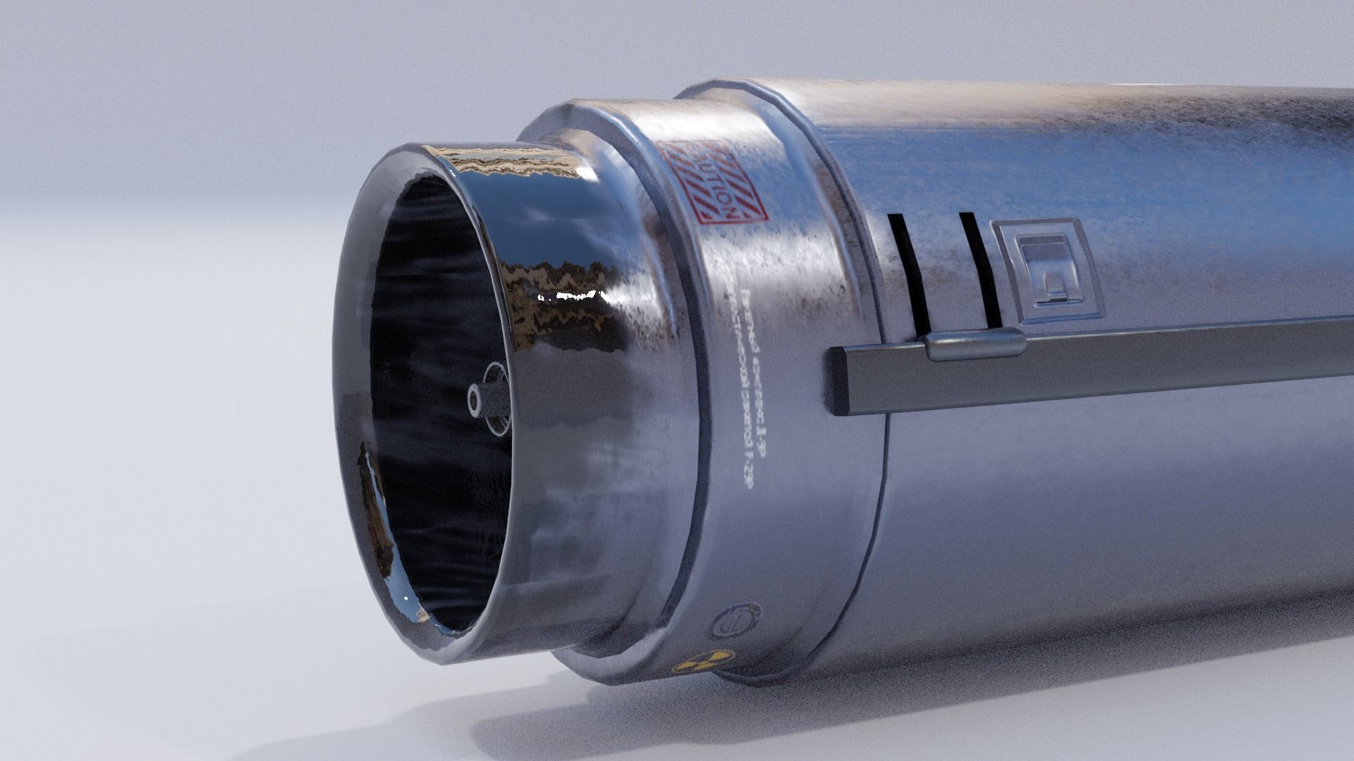 3D model Russian Nuclear Rocket VR / AR / low-poly | CGTrader