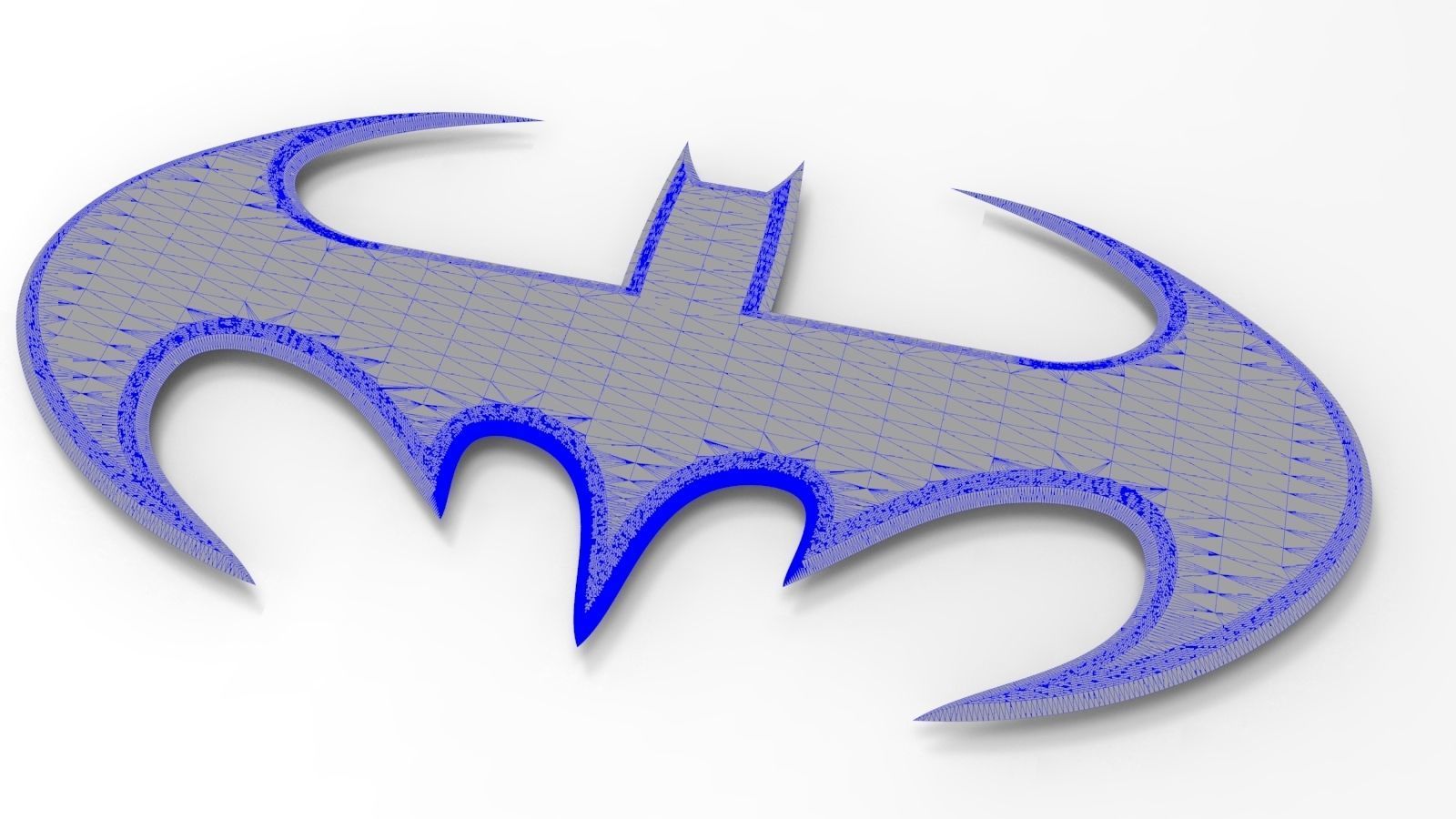 Batman Logo 3D model | CGTrader