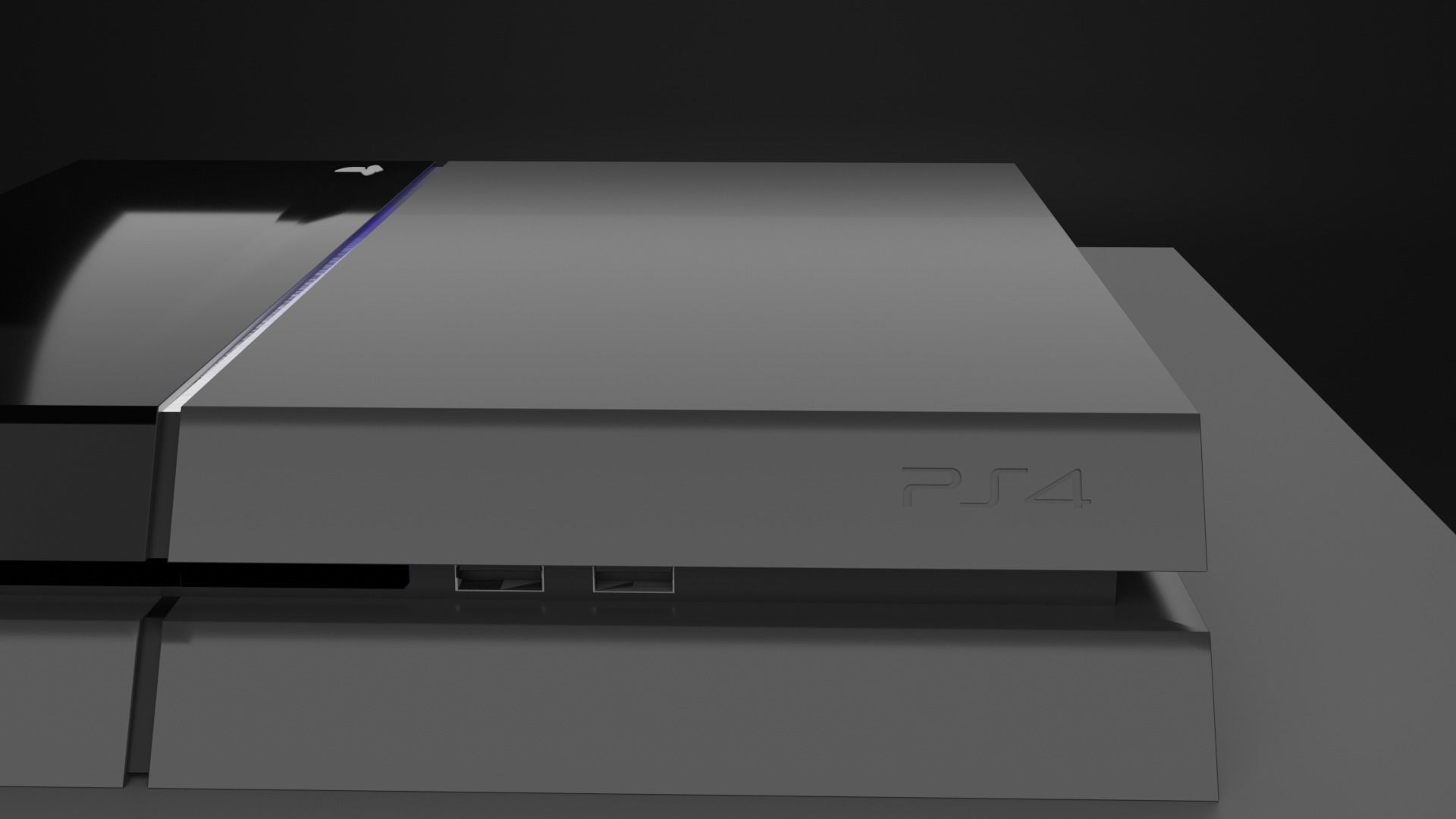 ps4 fat free 3D model | CGTrader