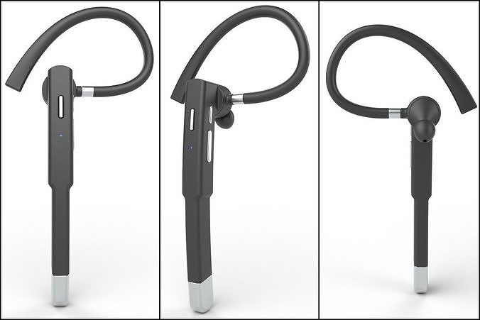 3D model Bluetooth Headset M3 VR / AR / low-poly | CGTrader